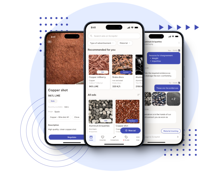 Purchase and sale of scrap metal — ScrapAd